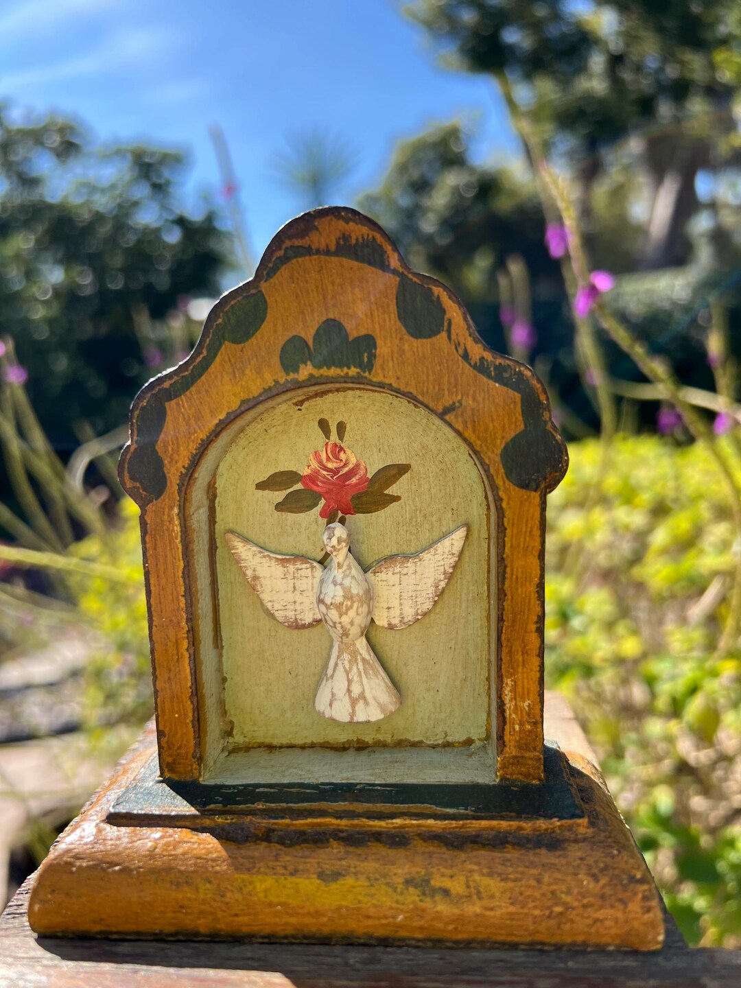 Oratory With Holy Spirit of God Handmade Baroque Style Wood Cathedral ...