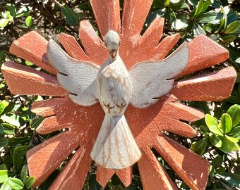 Holy Spirit of God 19 Wall Trinity Dove Statue Wood - Etsy