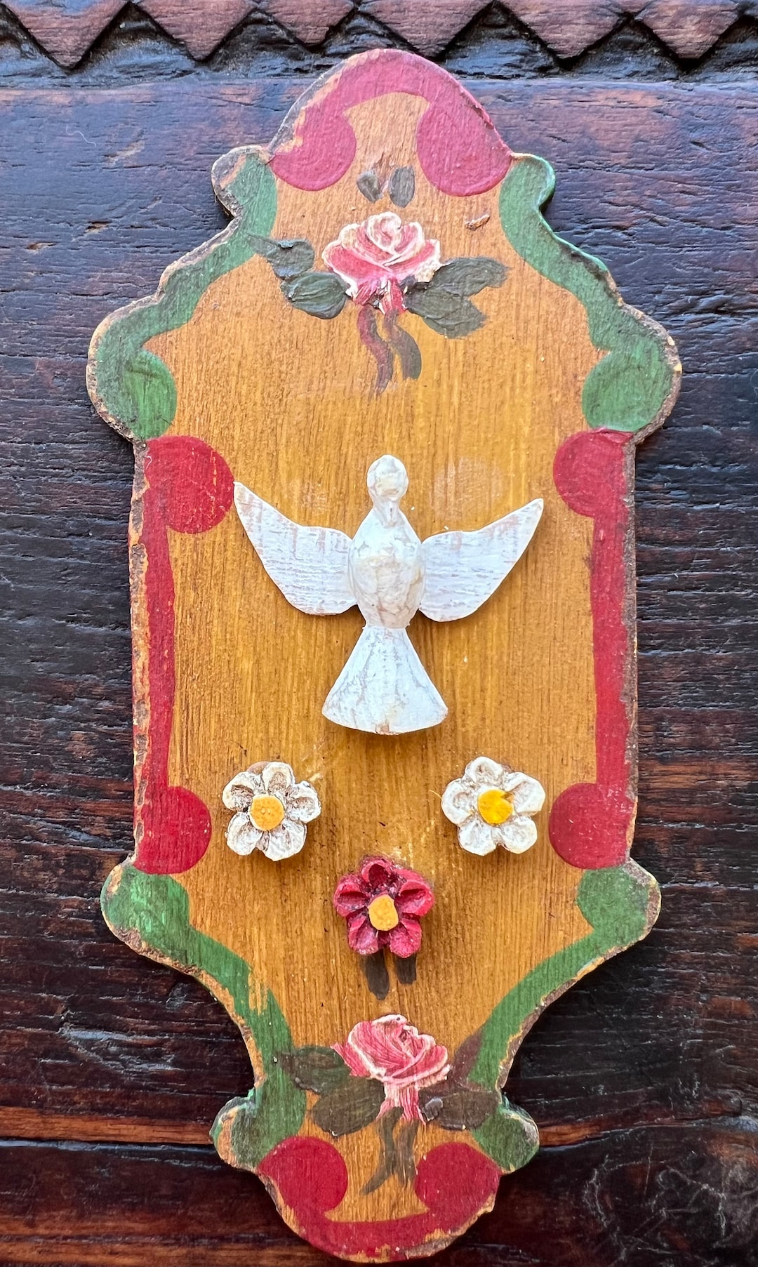 Holy Spirit of God Wall Decor Trinity of God Statue Handmade Gift Gift ...