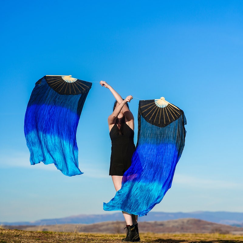 Silk Fan - Etsy