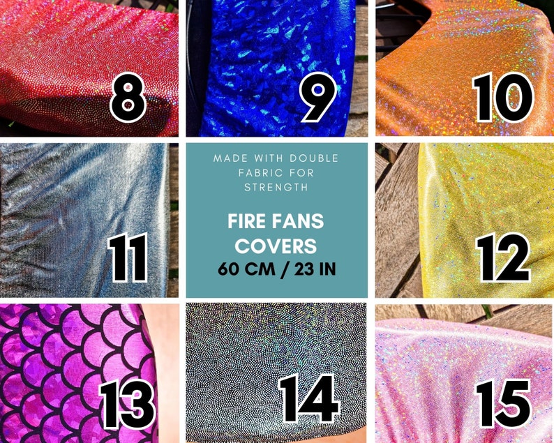 Fire Fans "spider 5" - Etsy
