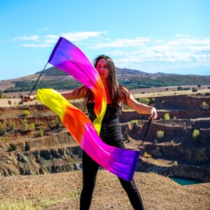 Flag Poi FREE SHIPPING - Etsy