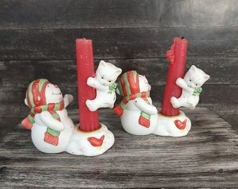 Kitty Candle Holder - Etsy