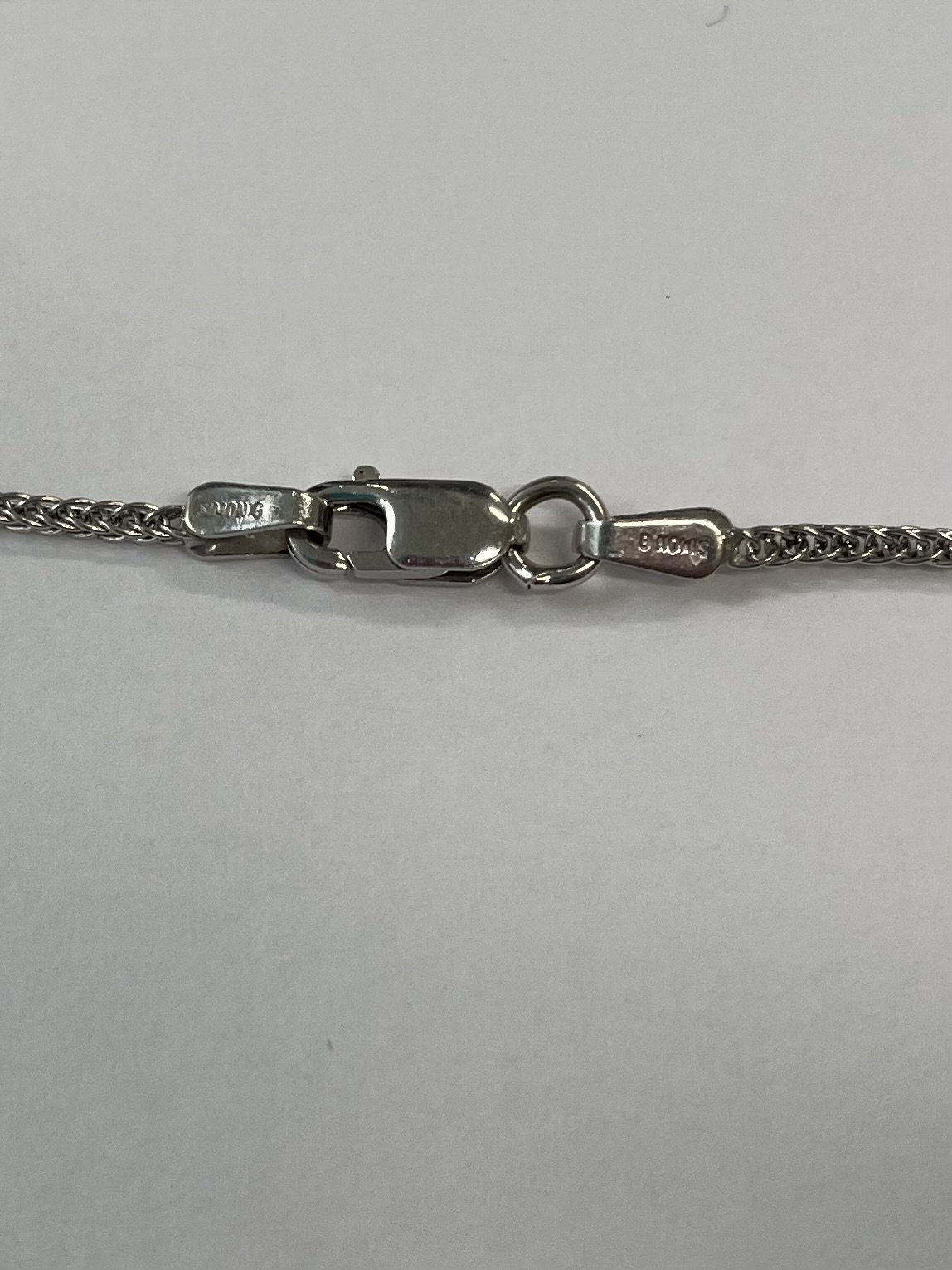 18K White Gold Square Foxtail Link Chain by Simon G - Etsy