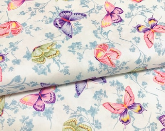 Butterfly fabric | Etsy