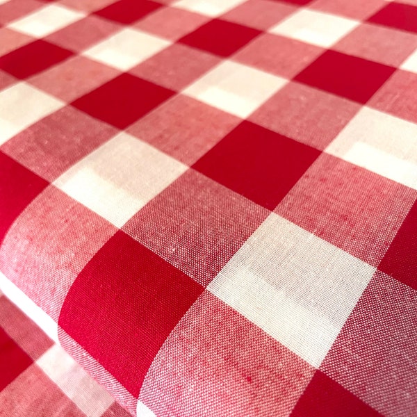 Gingham Fabric - Etsy