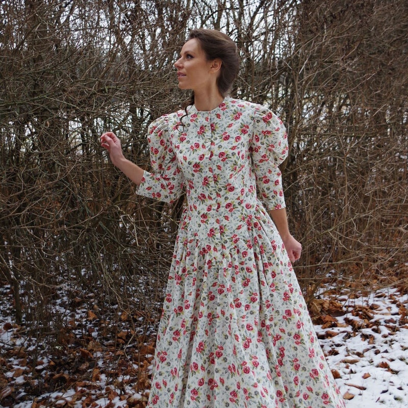 Prairie Style Dress - Etsy