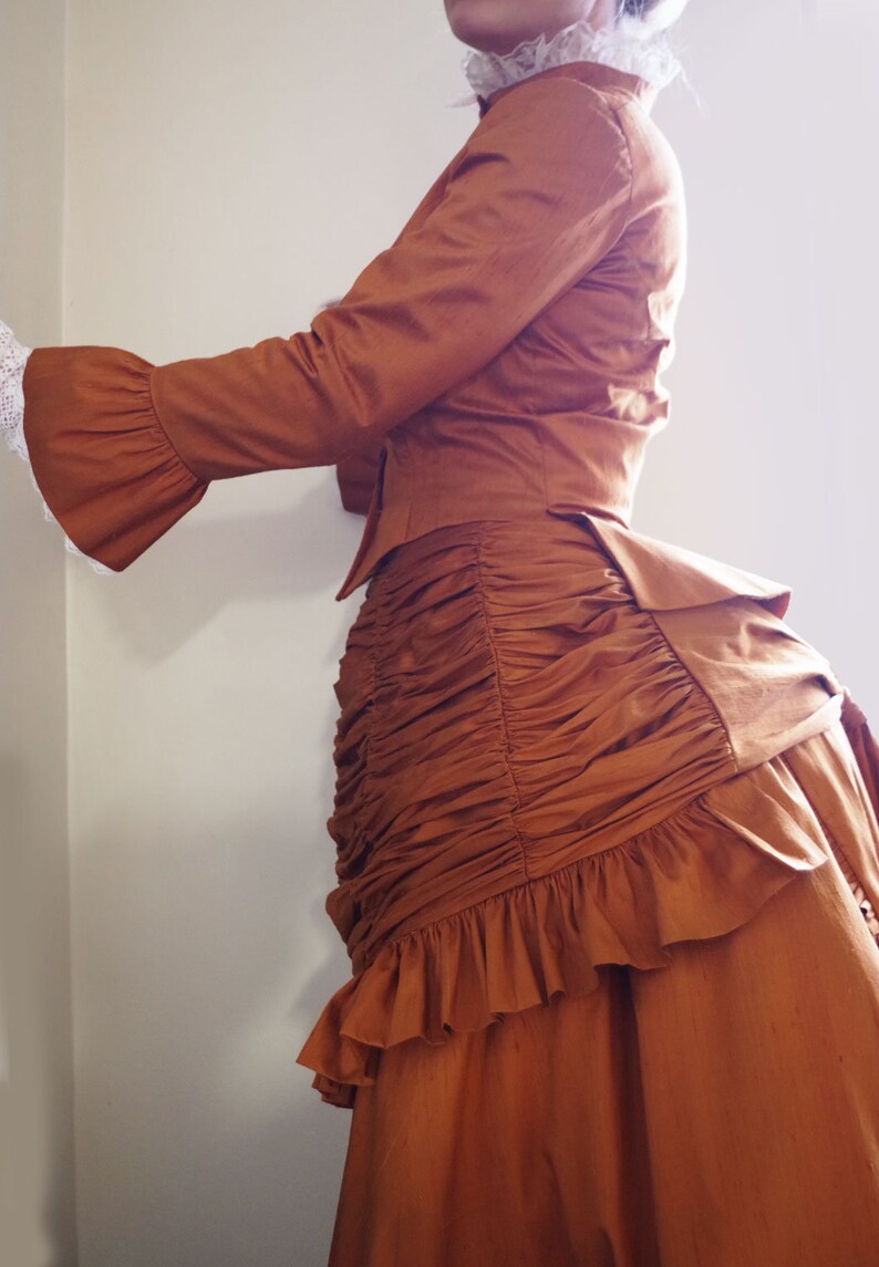 Princess Ola Silk Dupioni Bustle Dress - Etsy