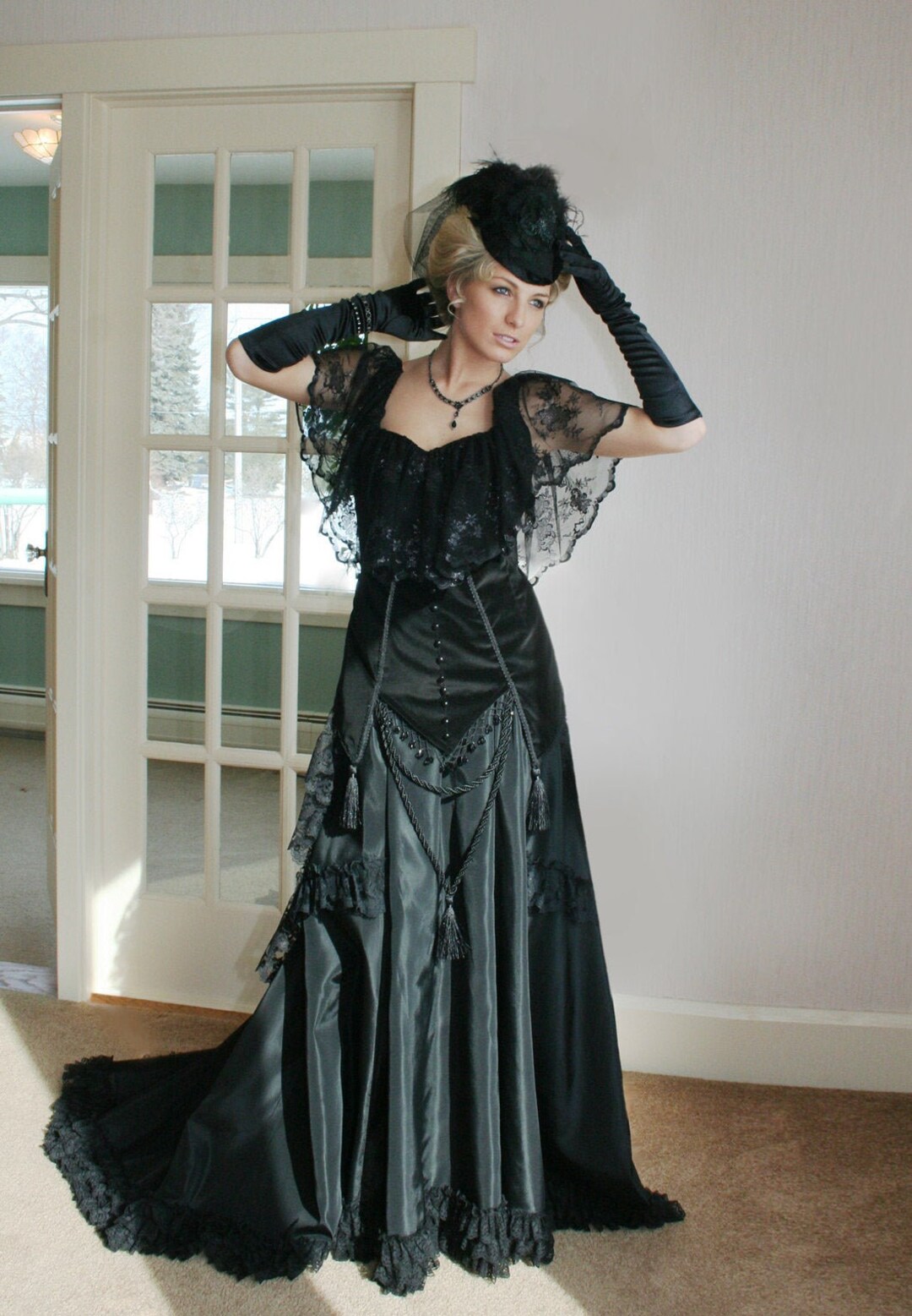 Countess Lucia Victorian Bustle Dress - Etsy