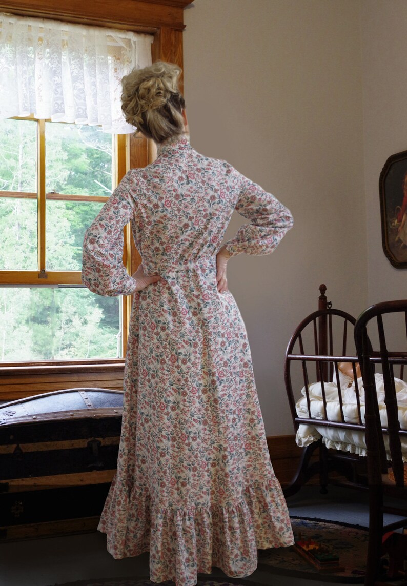 Victorian Styled Wrapper Dress - Etsy