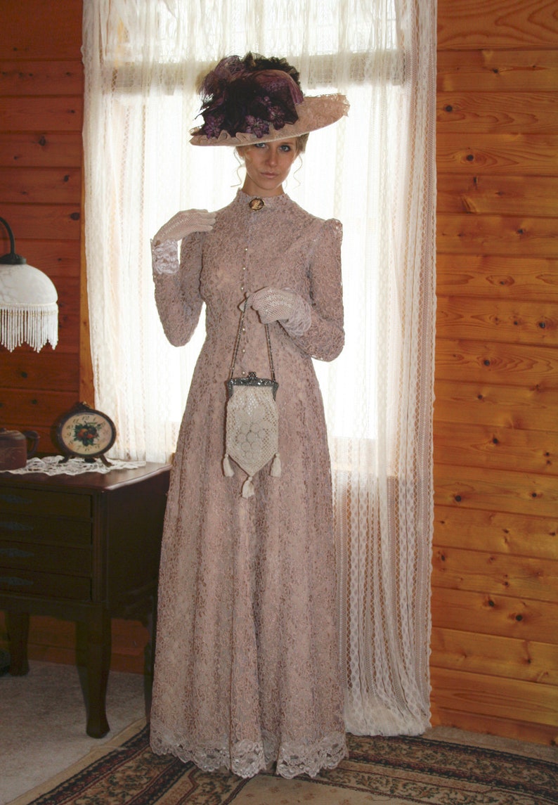 1900s Edwardian Dresses, 1910s Dresses