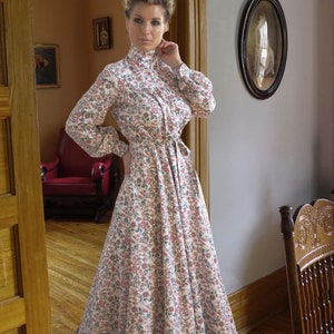 Victorian Styled Wrapper Dress - Etsy