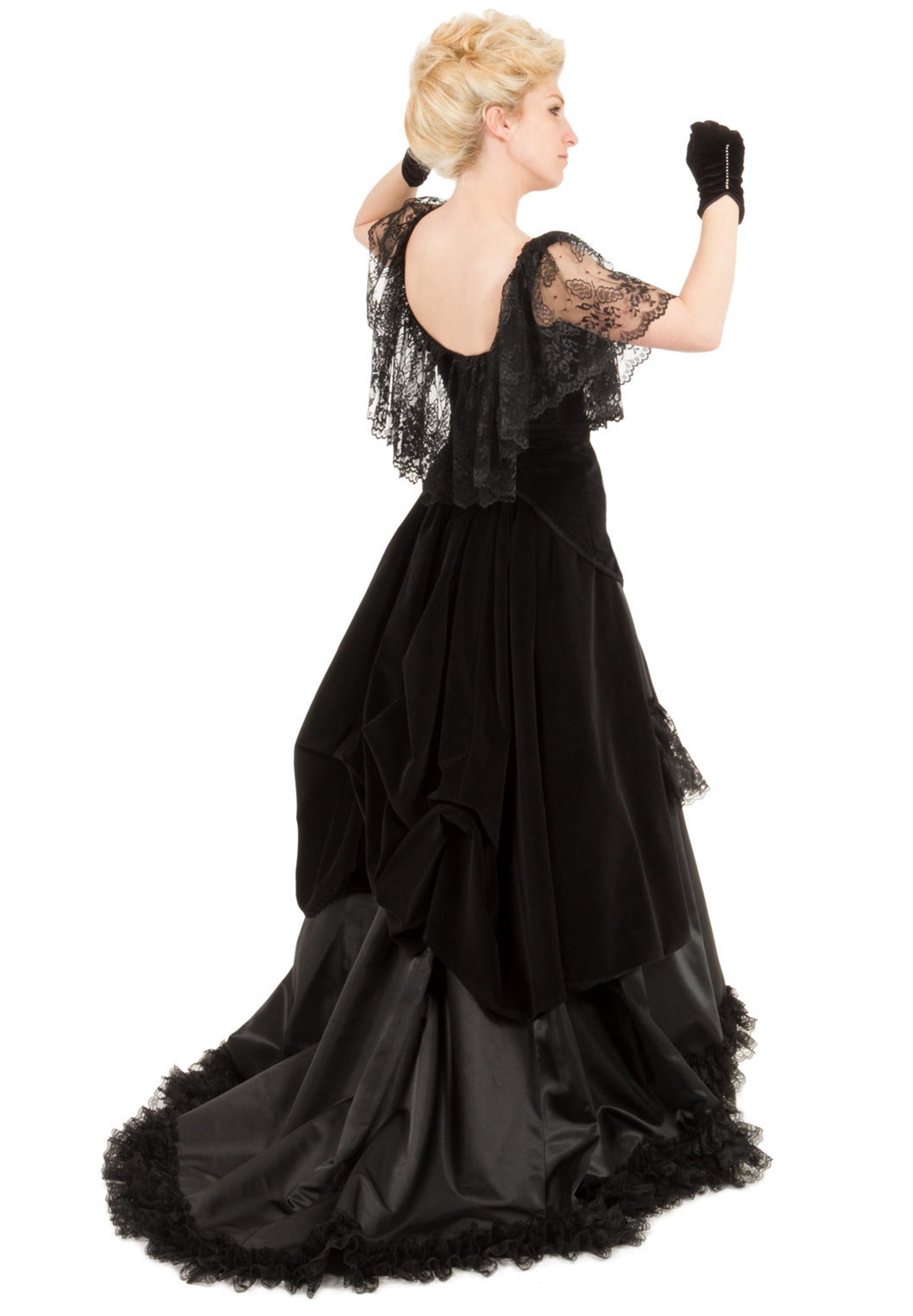 Countess Lucia Victorian Bustle Dress - Etsy