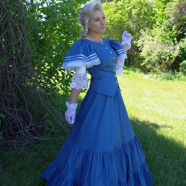 Victorian Walking Dress - Etsy