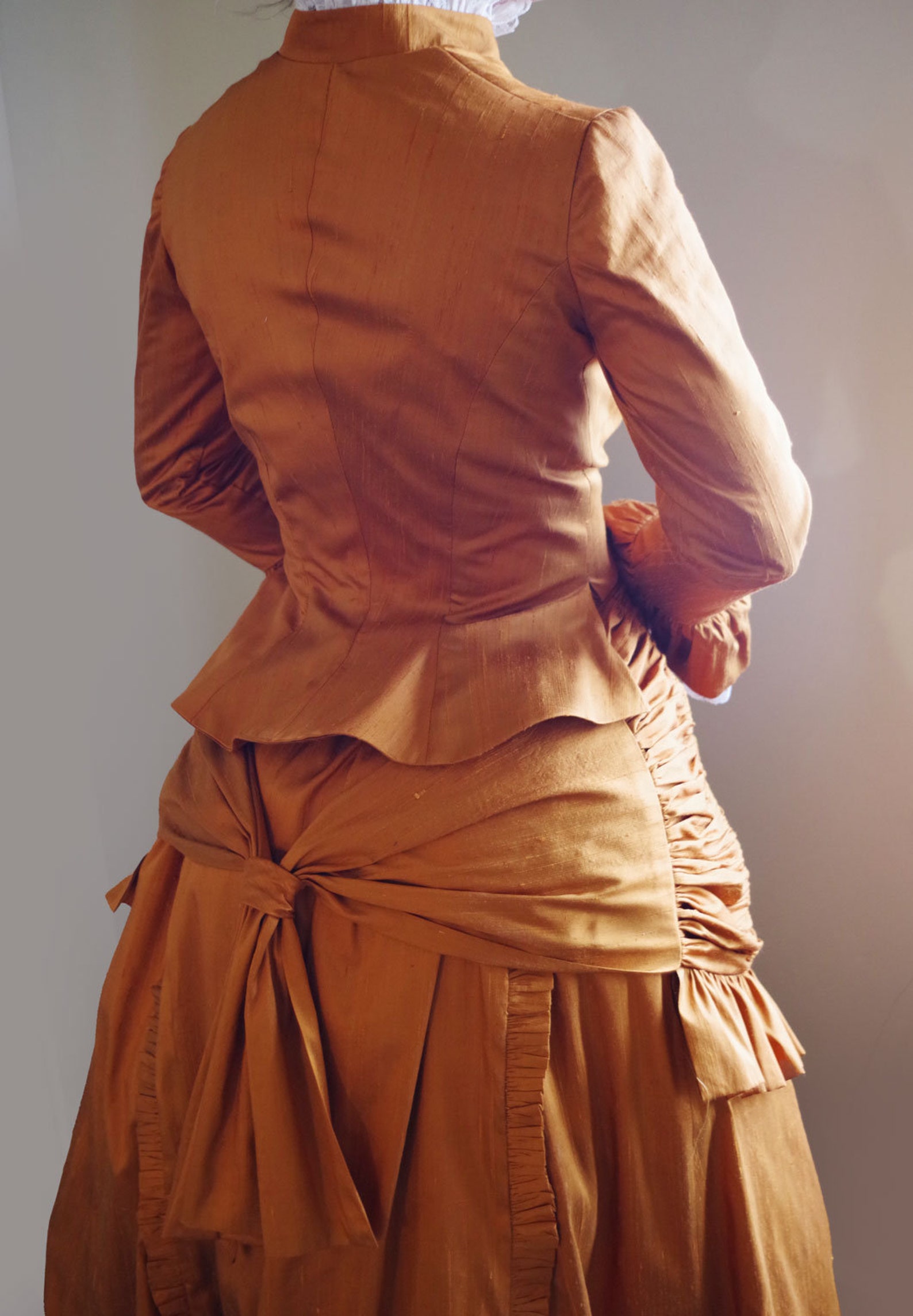 Princess Ola Silk Dupioni Bustle Dress - Etsy