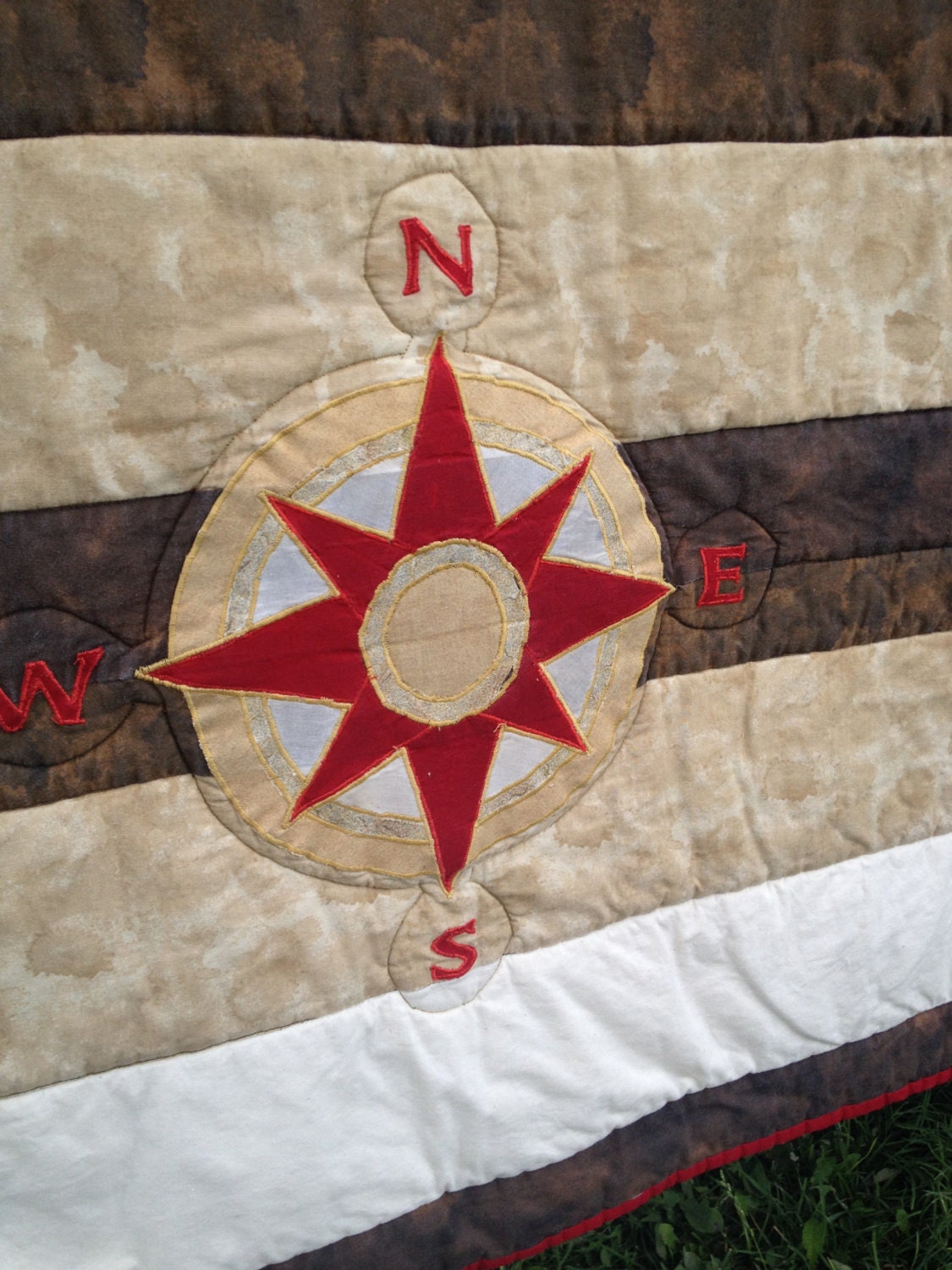 Compass Rose Quilt - Etsy