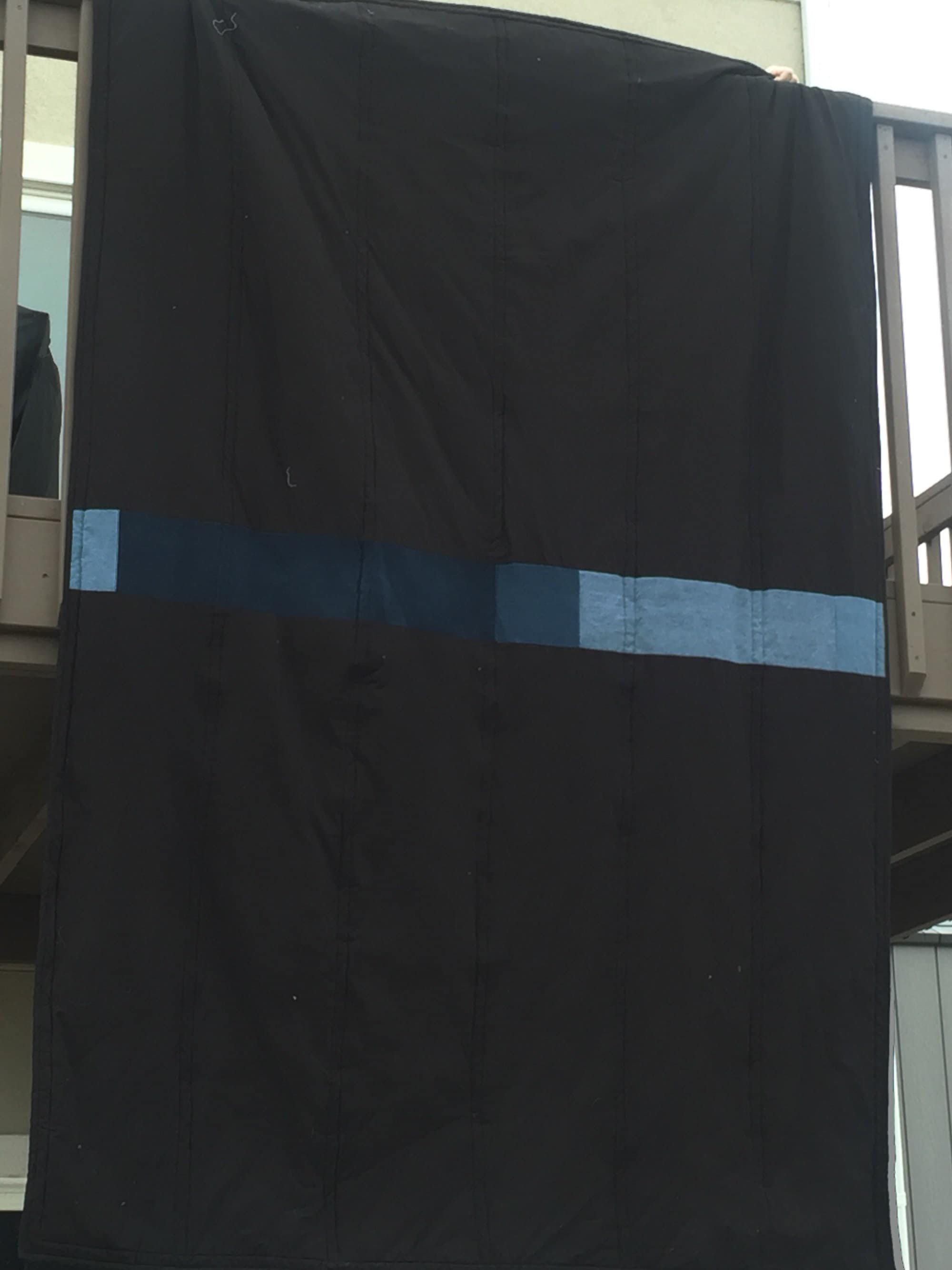 Denim Windowpane - Etsy