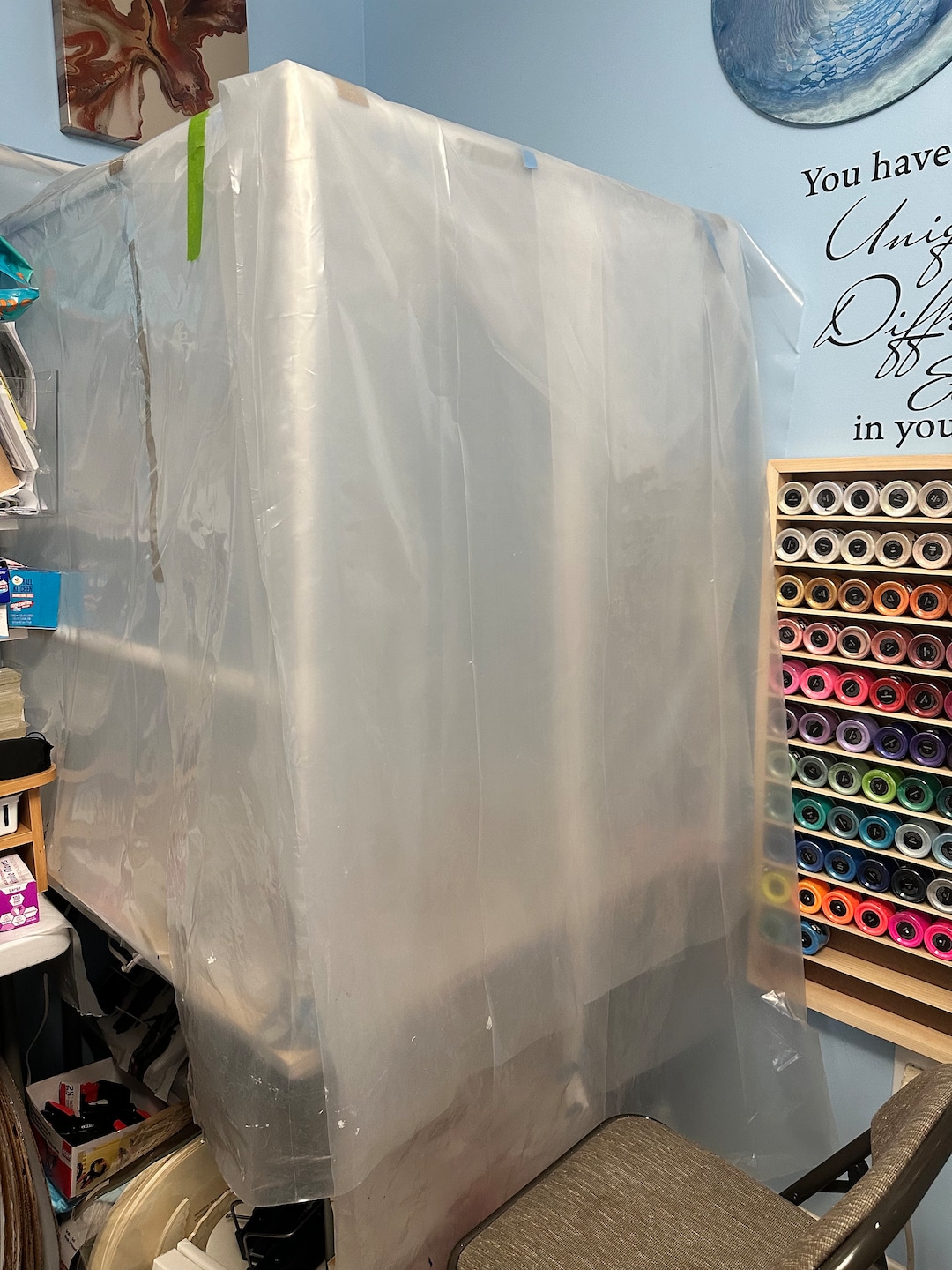 Dust Reducing Resin Box Plans- Resin Tent-dust Reducing Zone for ...