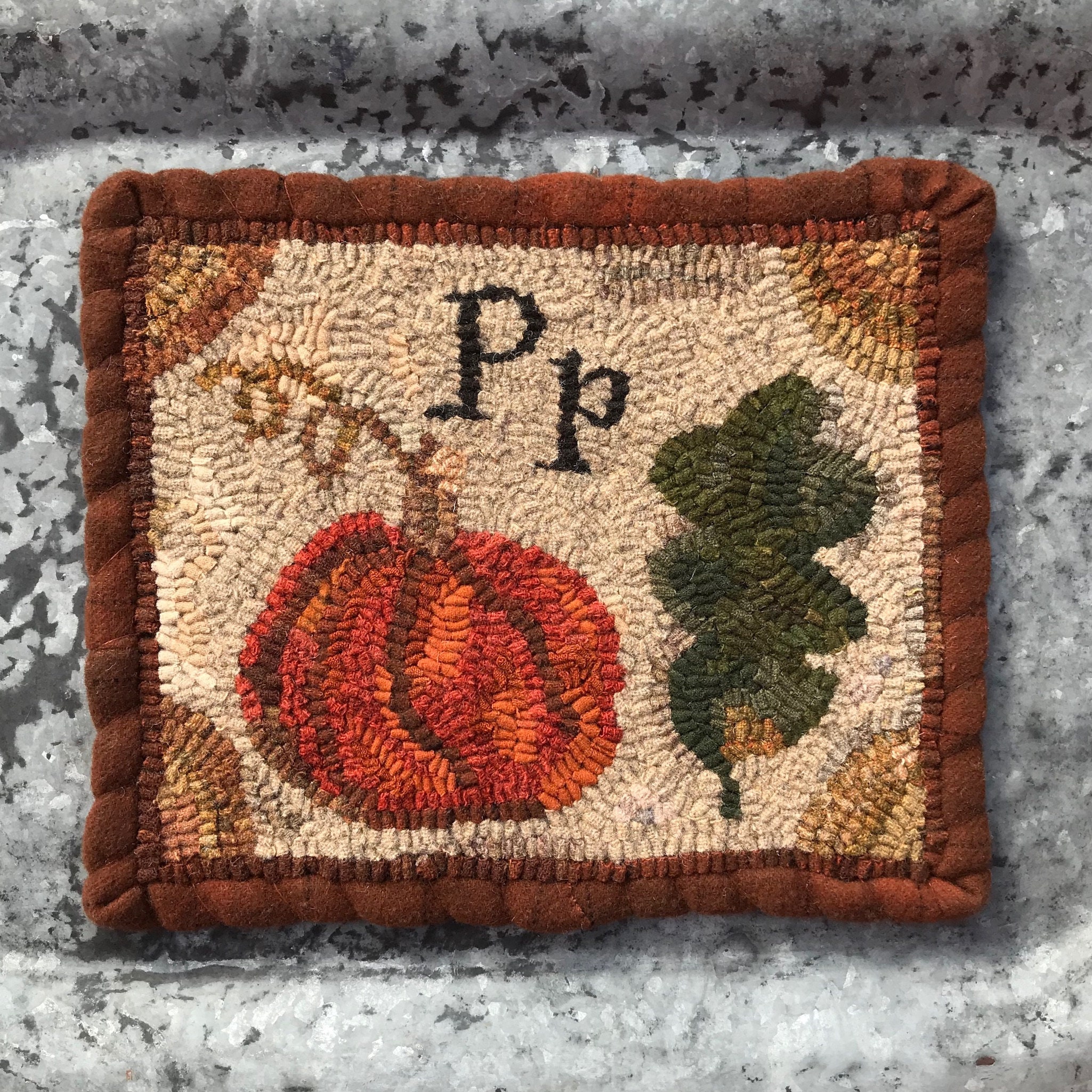 Rug Hooking Pattern, Primitive Hooked Rug Pattern, Original Design by ...