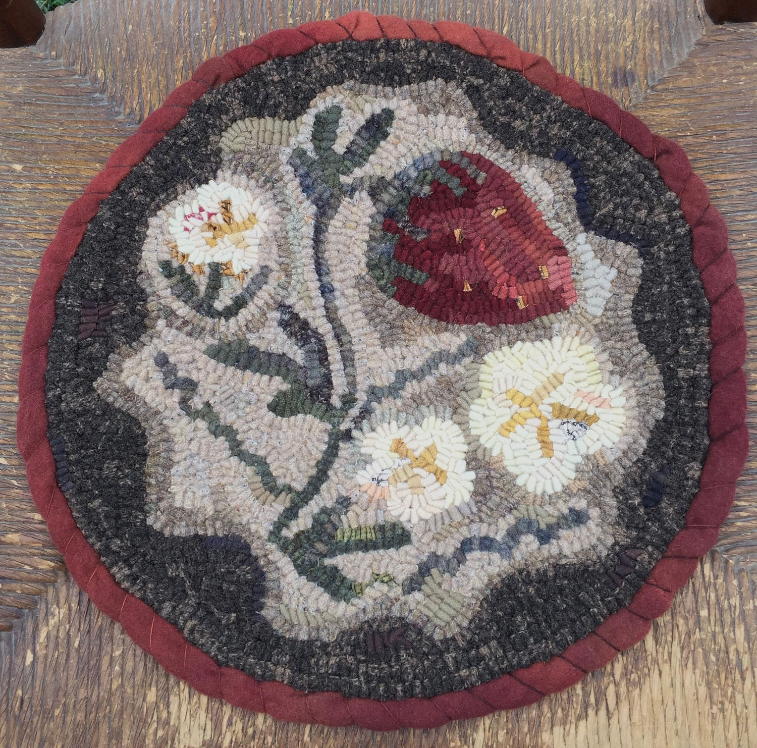 Rug Hooking Pattern Primitive Hooked Rug Pattern Original - Etsy