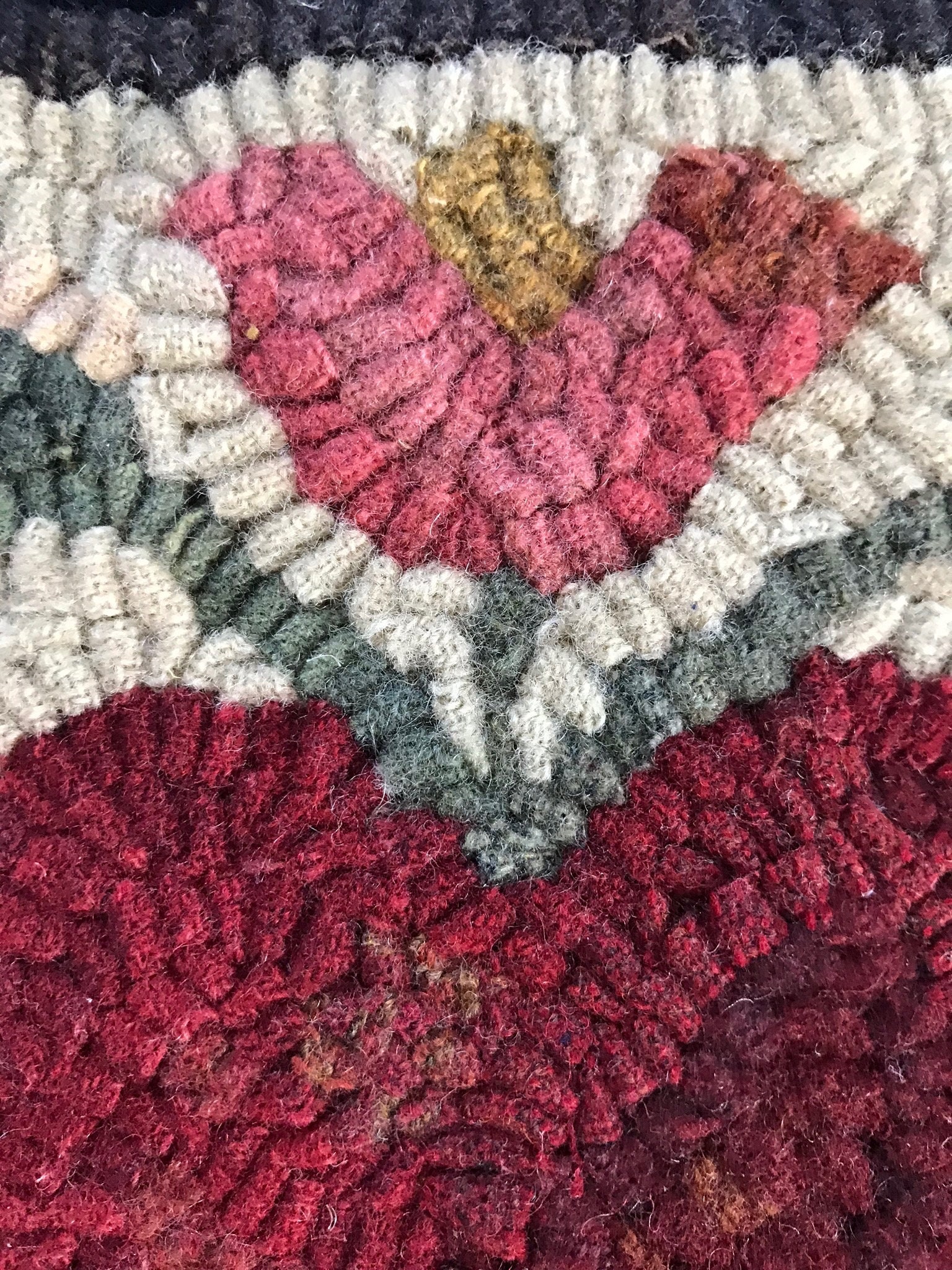 Rug Hooking Pattern, Primitive Hooked Rug Pattern, Hand Hooked Rug ...