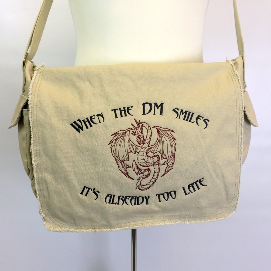 D&D Messenger Bags, Several Colors - Etsy