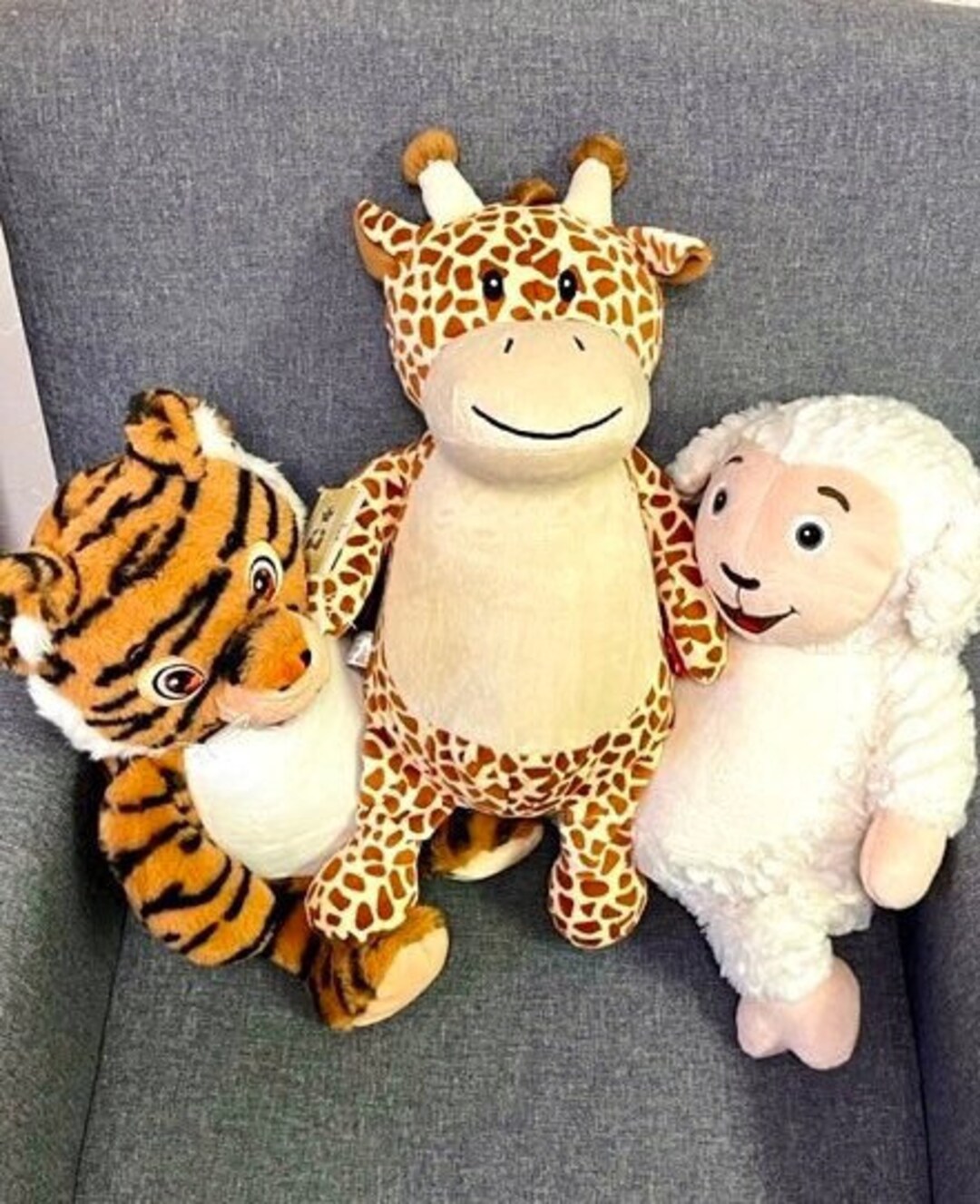 Personalized Giraffe Cubbie, Stuffed - Etsy