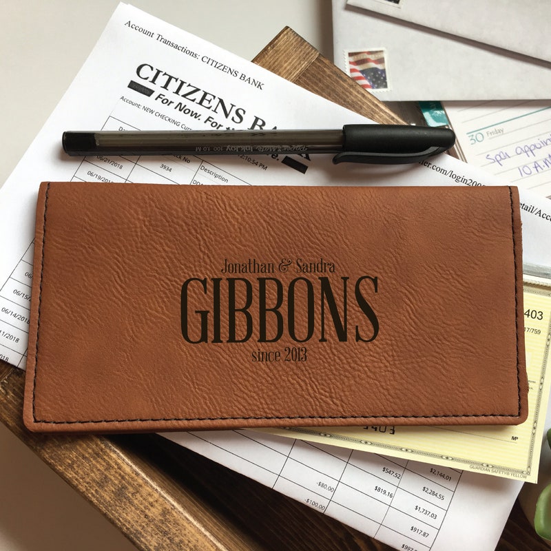 Cheque Book Cover - Etsy