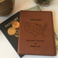 Irish American Passport Cover | Ireland USA Travel Gift For - Etsy