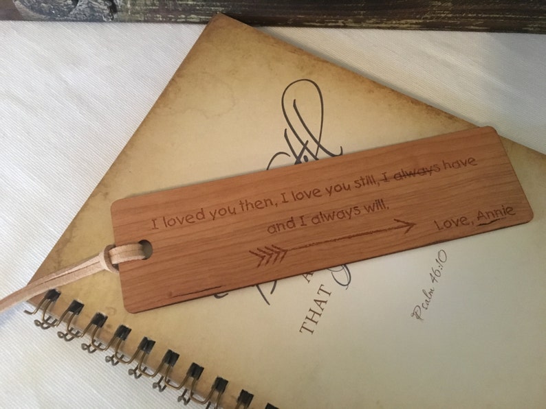 Custom Bookmarks Personalized Bookmark Gift For Her Etsy