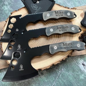 Custom Hatchet, Set of 5 | Personalized Axe | Usher Gift | Personalized ...