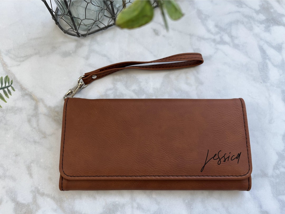 Travel Wallet | Personalized Wristlet Wallet | Personalized Gifts for ...