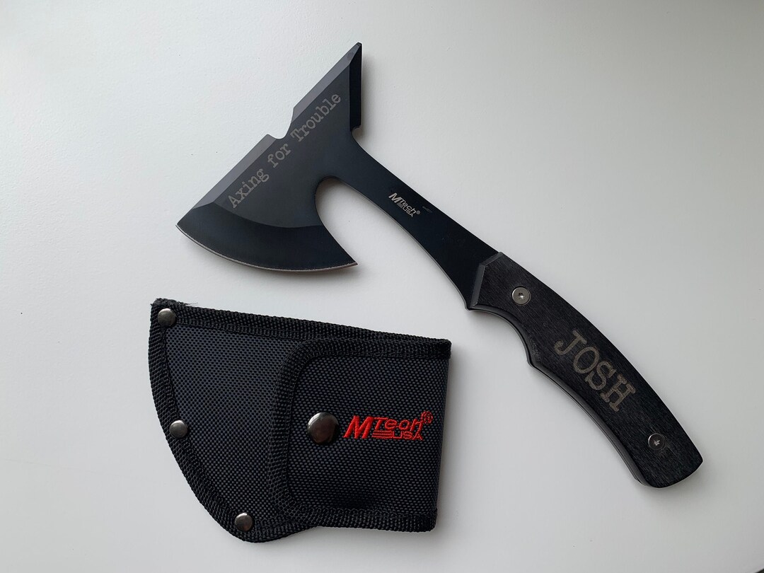 Engraved Hatchet | Personalized Stainless Steel Axe, Father's Day Gift ...
