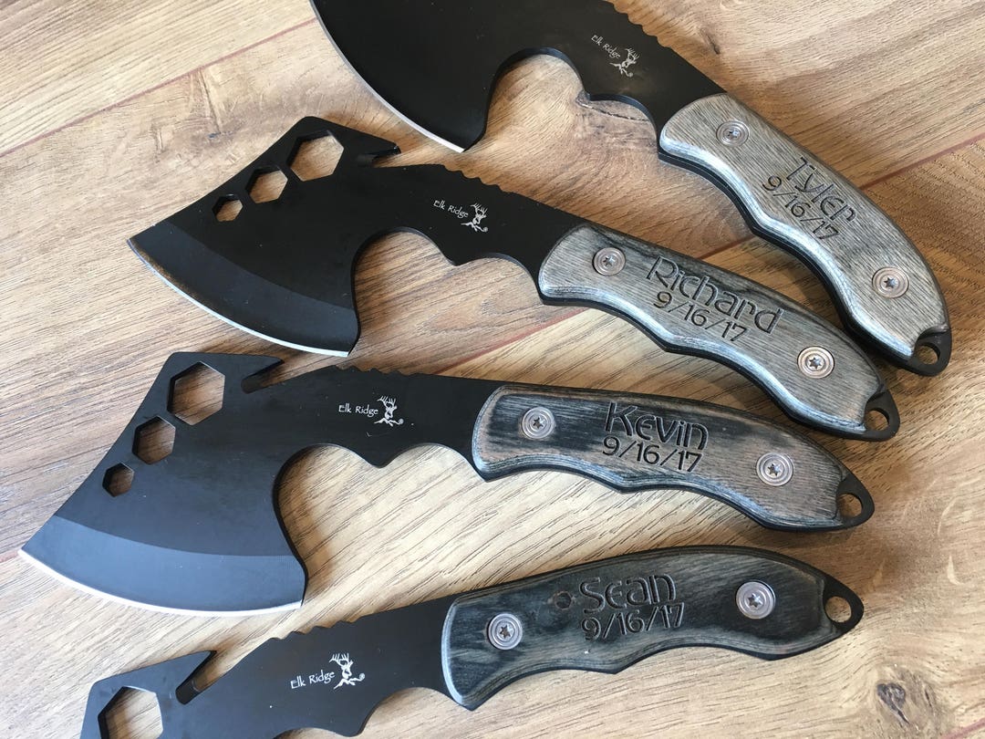Personalized Hatchet, Set of 3 | Custom Hatchet | Engraved Hatchet ...