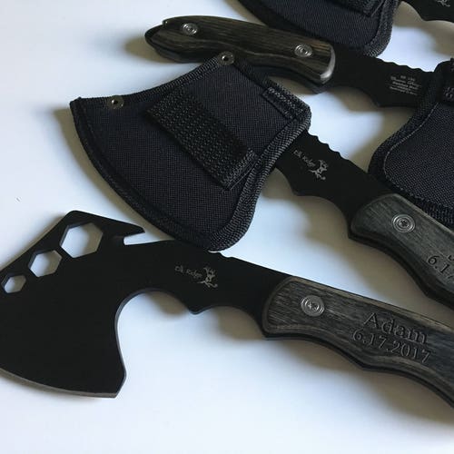 Axe Personalized Custom Hatchet Groomsman Gift Camping Ax - Etsy