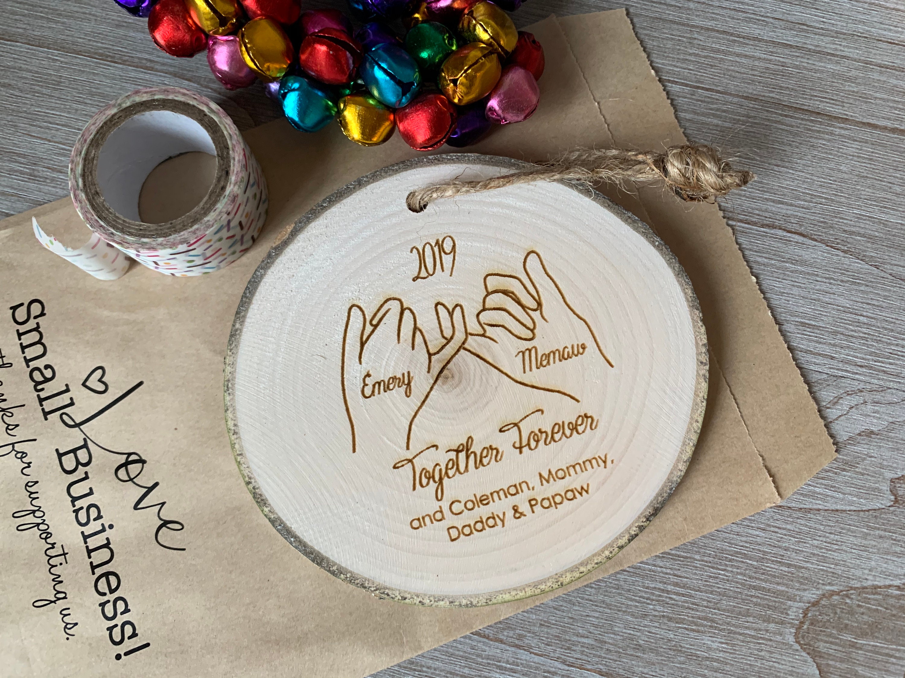 Pinky Promise Gift Friends Ornament Best Friends Gifts | Etsy