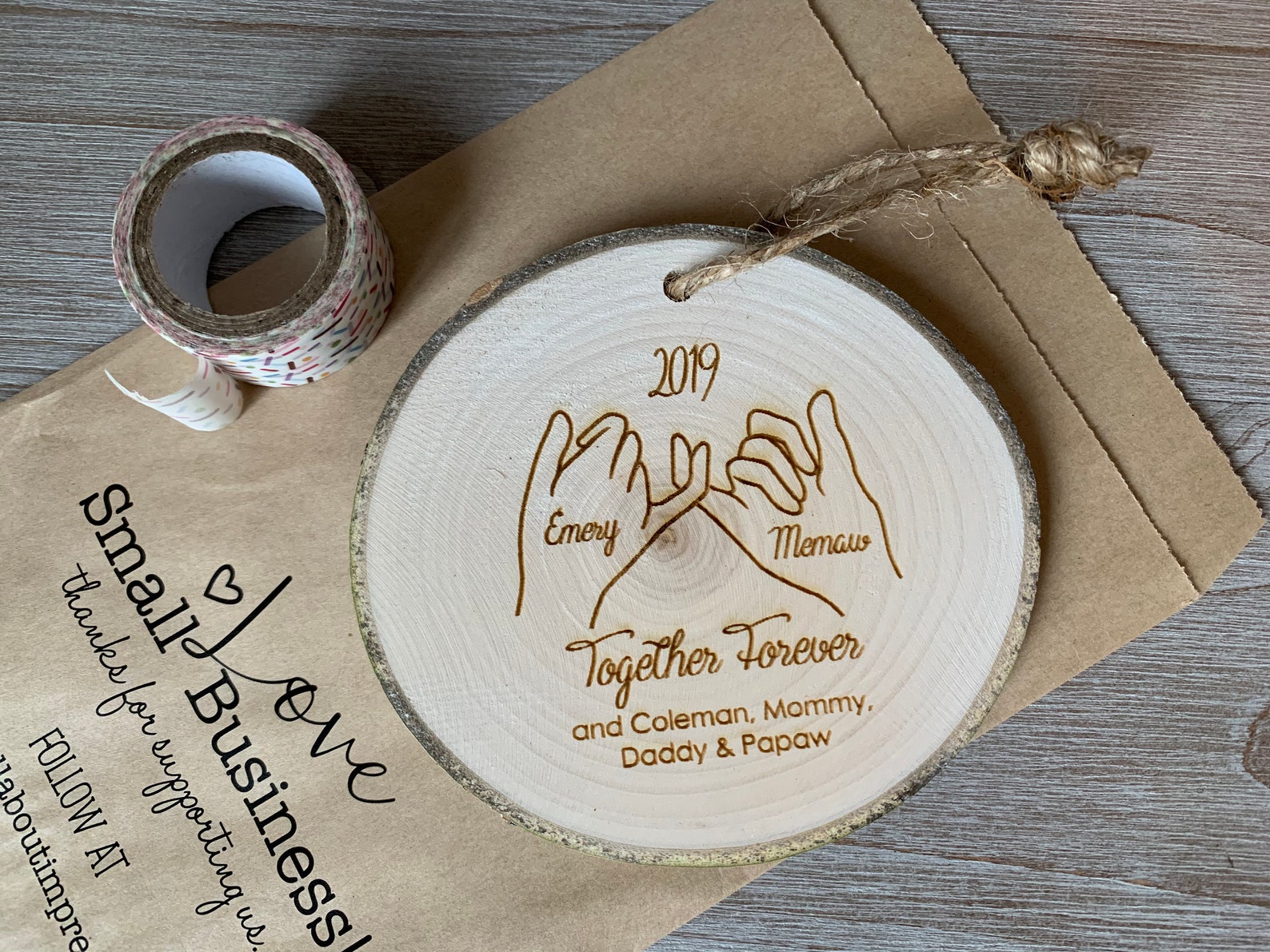 Pinky Promise Gift Friends Ornament Best Friends Gifts | Etsy