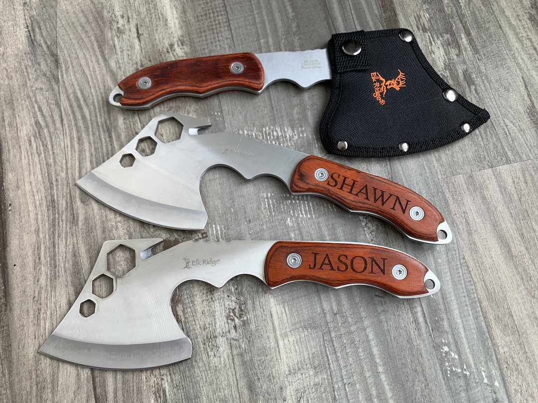 Engraved Hatchet Personalized Wedding Gift Personalized Tools Fathers ...