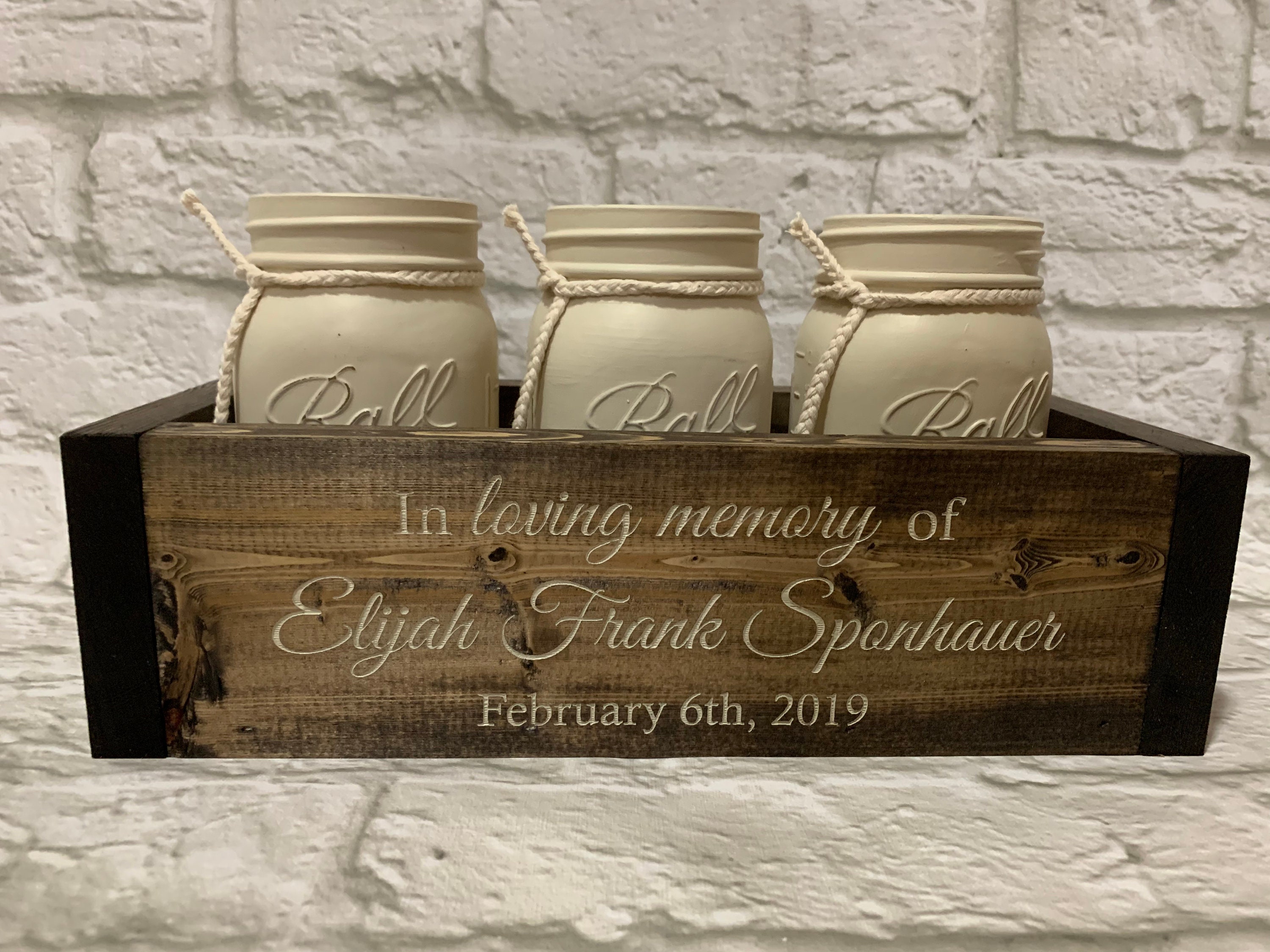 Personalized Memorial Box for Babies Stillborn Gift for - Etsy