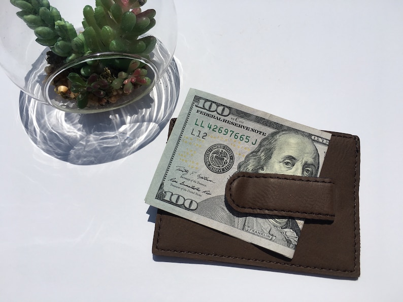 Credit Card Holder Personalized Money Clips for Men Money Clip | Etsy