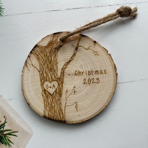 Oak Tree Ornament, Personalized Ornaments, Christmas Ornaments, Tree ...