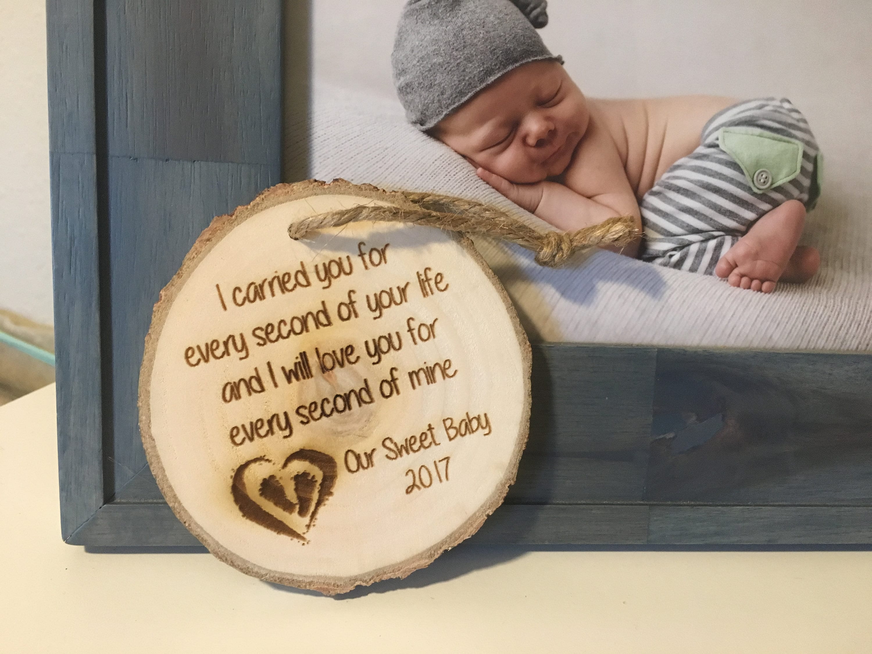 I Carried You in Memory of Baby Miscarriage Ornament - Etsy