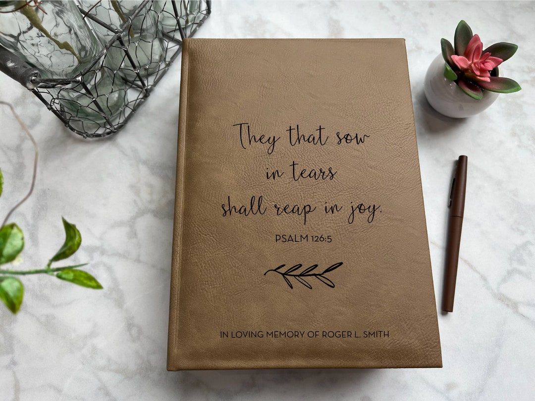 Personalized Memorial Journal | Remembrance Gift | Custom Memory ...