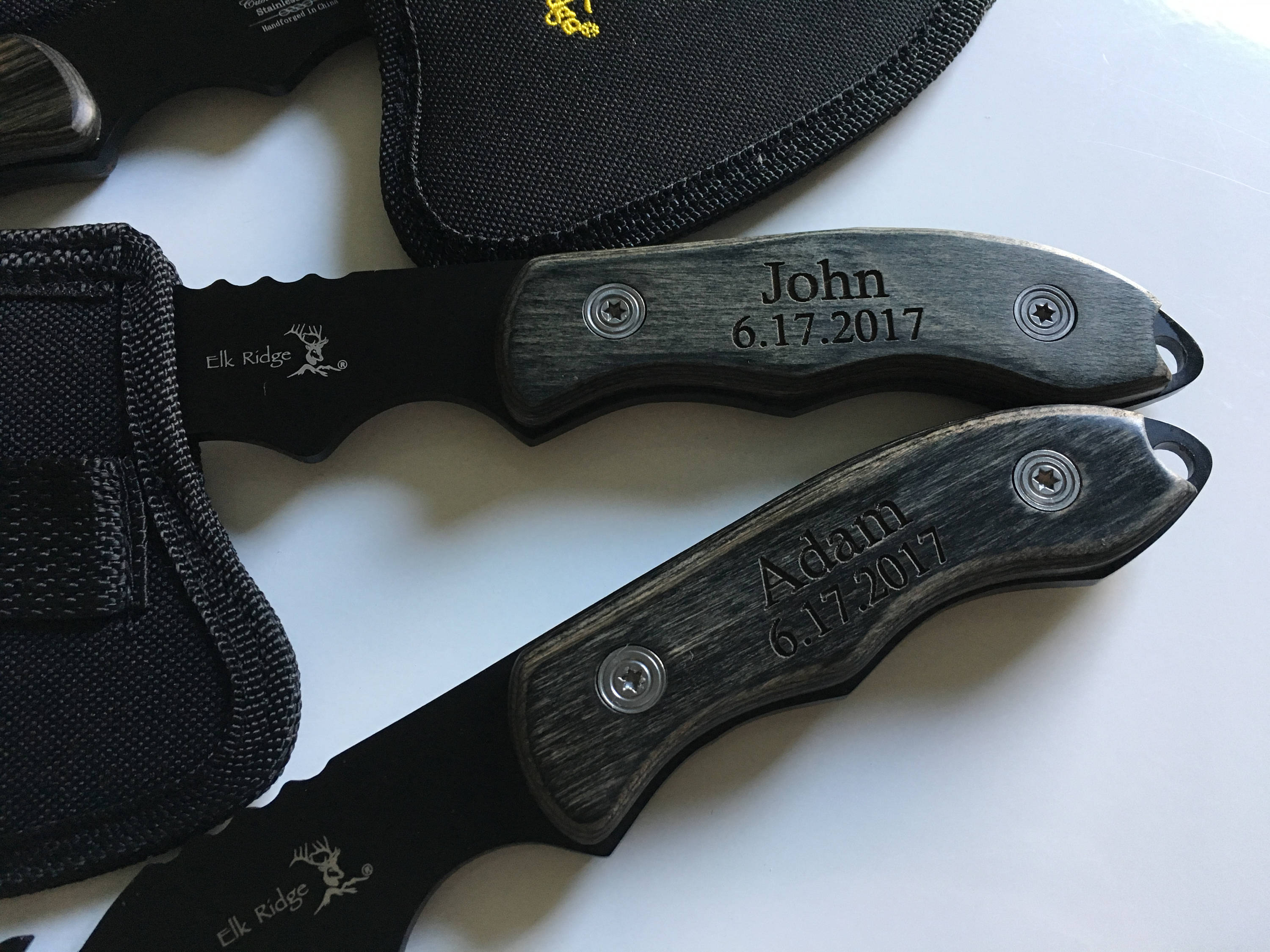 Personalized Hatchet Set of 3 Custom Hatchet Engraved | Etsy