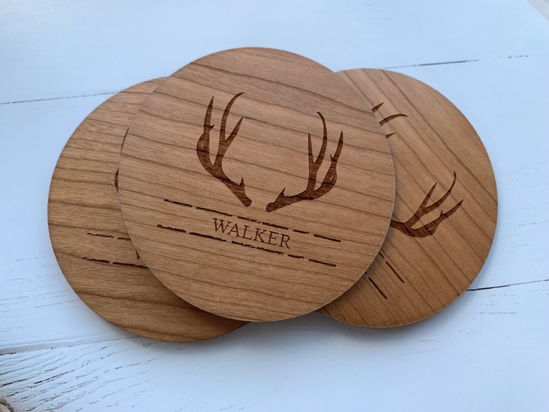 Hunting Gifts Wood Coasters Hunting Gifts for Men - Etsy
