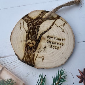 Oak Tree Ornament, Personalized Ornaments, Christmas Ornaments, Tree ...
