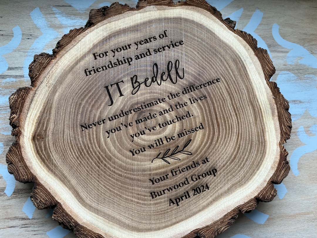 Wood Plaque, Personalized Retirement Plaque | Never Underestimate the ...