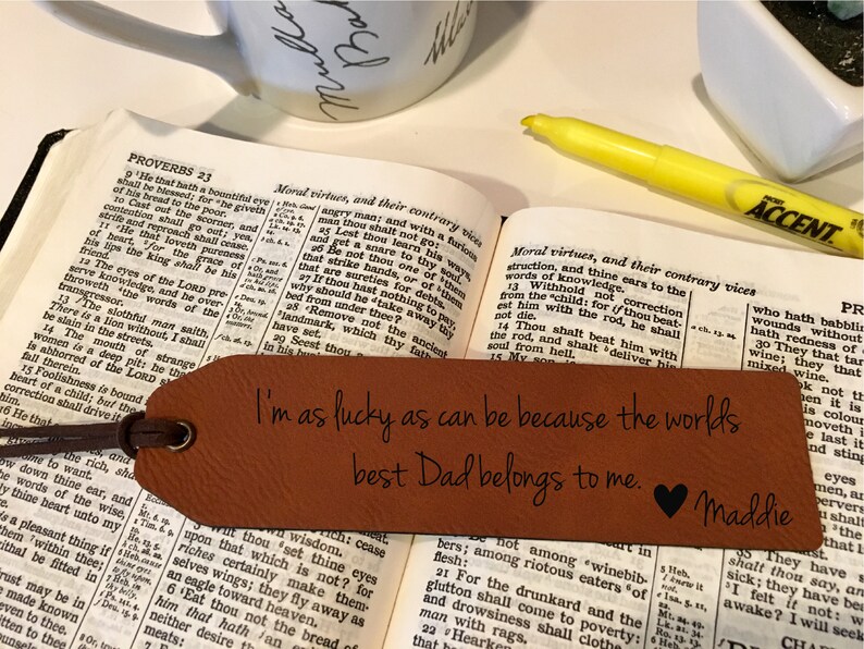 Personalized Gift for Mom Bookmarks for Books Personalized - Etsy