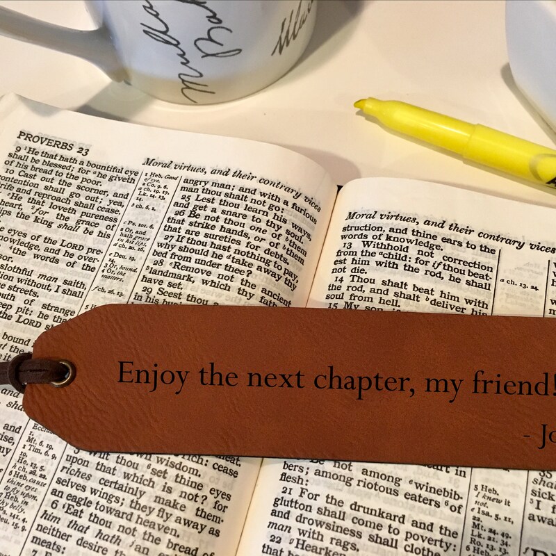 Thank You Bookmark - Etsy
