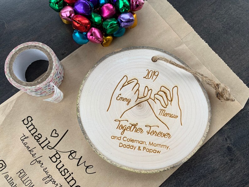 Pinky Promise Gift Friends Ornament Best Friends Gifts - Etsy